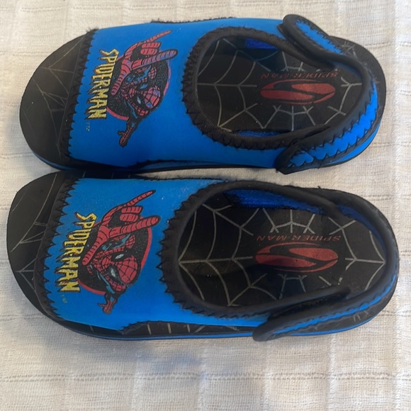 Spider-Man | Shoes | Y2k Spiderman Sandals Blue Toddler Boys | Poshmark